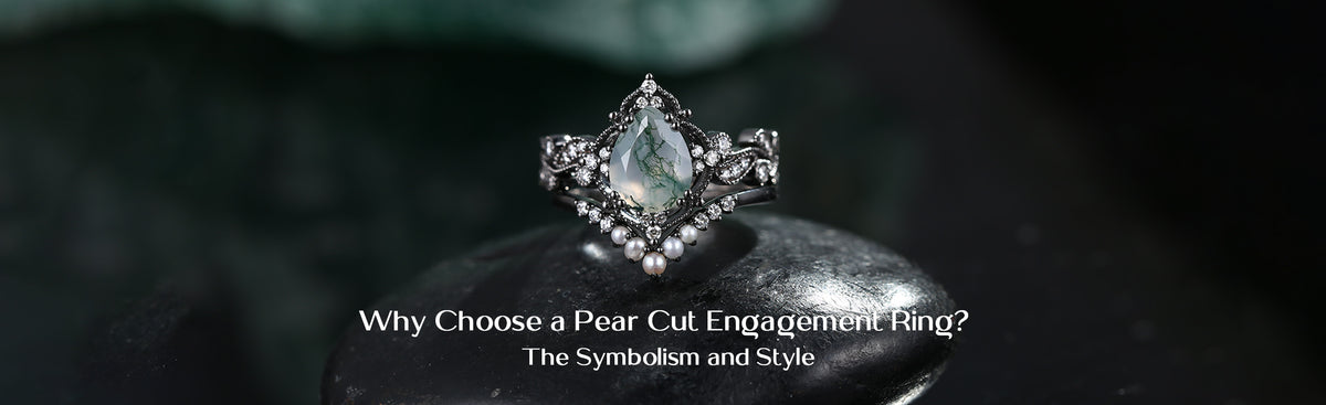 Why Choose a Pear Cut Engagement Ring? The Symbolism and Style – Felicegals